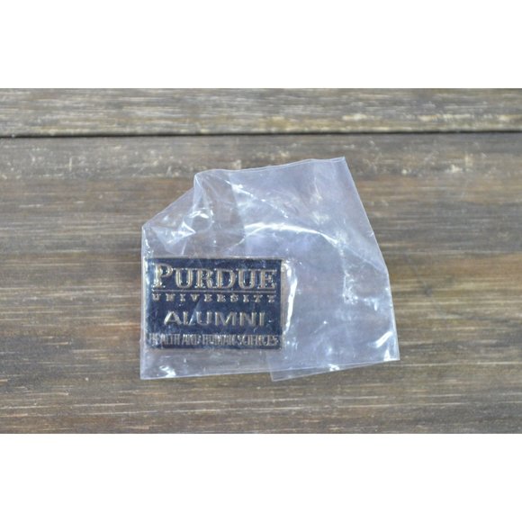 Accessories | Purdue University Alumni Pin Gold Tone Enamel Gear | Poshmark